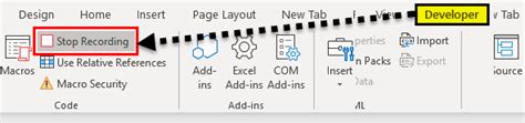 Developer Tab In Excel What Is It Vba Macro Example Template