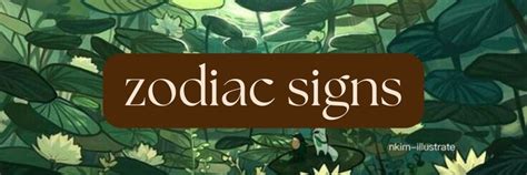Aesthetic Discord Headers Embed Zodiac Signs Illustration Discord