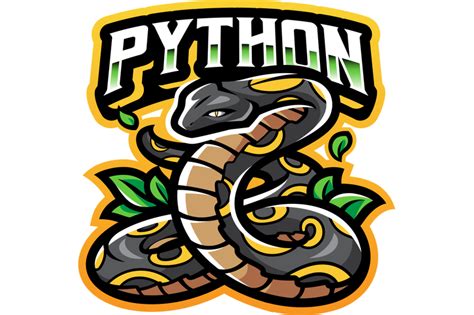 Python Esport Mascot Logo Design By Visink Thehungryjpeg