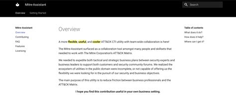 Github Timb Machine Mirrorssukelluskello Mitre Assistant A More Flexible And Useful Attandck Client