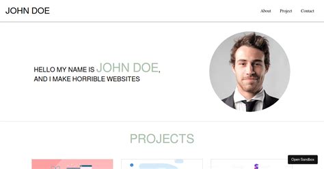 Challenge React Props Codesandbox