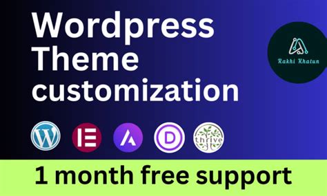 Wordpress Theme Customization Install And Custom Website By Dev Rakhi