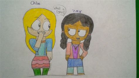 Dork Diaries Au Chloe And Zoey By Blossyossyossy On Deviantart