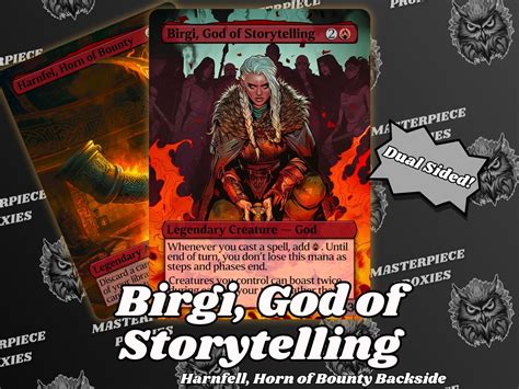 Birgi God Of Storytelling Harnfel Horn Of Bounty Mtg Proxy Mtg