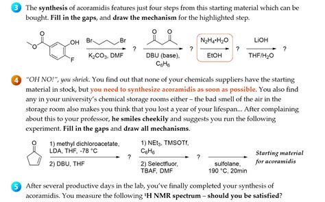 Organic Chemistry Practice Problems