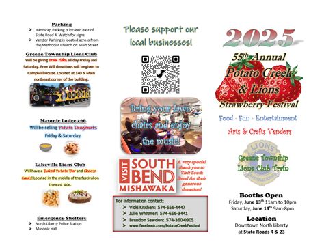 Potato Creek Potato Creek And Lions Strawberry Festival