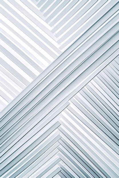 Premium Photo Modern Building Facade With Geometric White Lines Creating Abstract