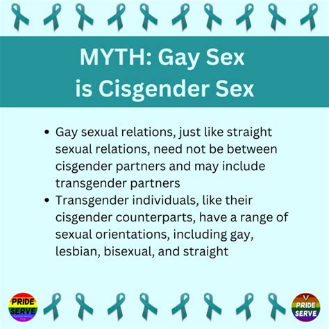 Sex Myths Pride Serve