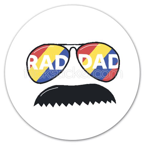 Glasses Lenticular Sticker 678 Flicksticker