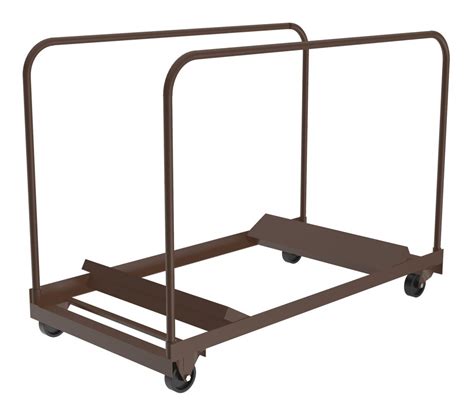 Brown Folding Table Dolly By Correll