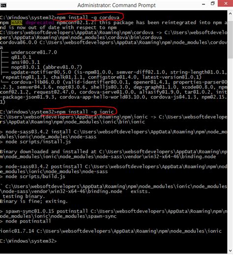 Nodejs How To Fix This Cordova And Ionic Issue Stack Overflow