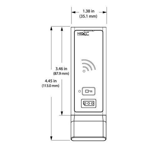 Digilock Axis Vertical Touch Rfid With Pull
