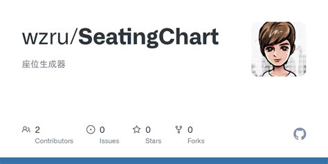 GitHub wzru SeatingChart 座位生成器