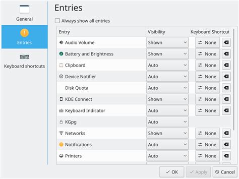 kde 4 8 0 upgrade application icons not showing in system tray