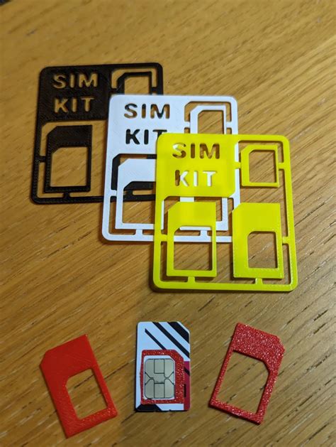 Sim Adapter Kit Card By Plauk Makerworld Download Free 3d Models