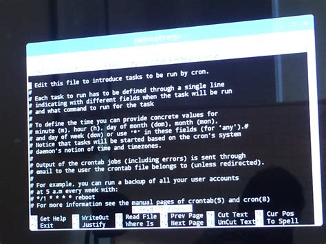 automatic reboot using cron ask ubuntu