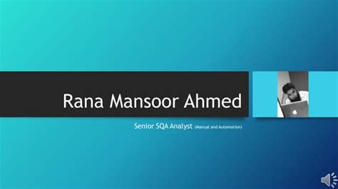 Rana Mansoor Ahmed Ppsx