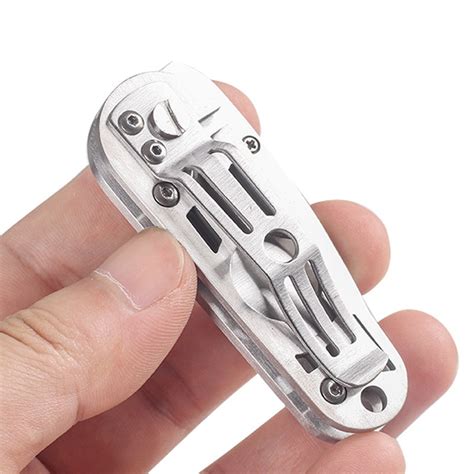 Badu Bg Креативен нож тип нож за пури нож от неръждаема стомана ножици за пури преносим колан