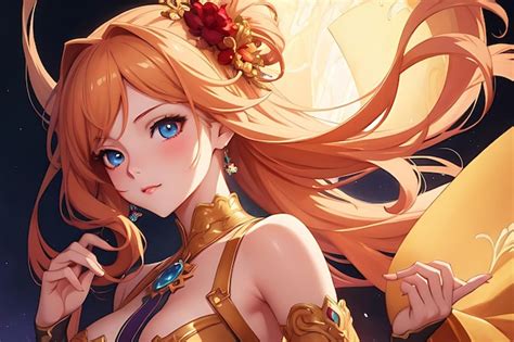 Premium Ai Image Beautiful Anime Girl Chracter