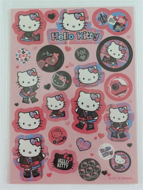Cute Alt Hello Kitty Stickers Hello Kitty Kitty Cat Stickers