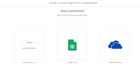 Create A Custom Object From A Spreadsheet In Salesforce
