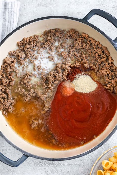 Homemade Hamburger Helper Spend With Pennies