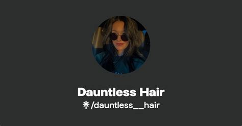 Dauntless Hair Instagram Facebook Linktree