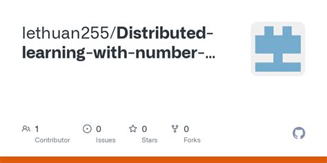 Github Lethuan255 Distributed Learning With Number File And Accuracy