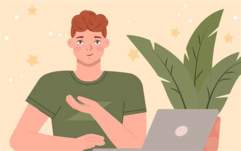 Man With Laptop Animation Behance