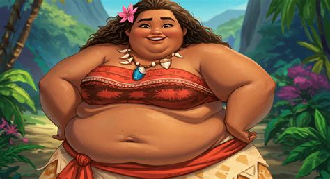 Obese Moana 6 By Molly Dolly Holly On Deviantart