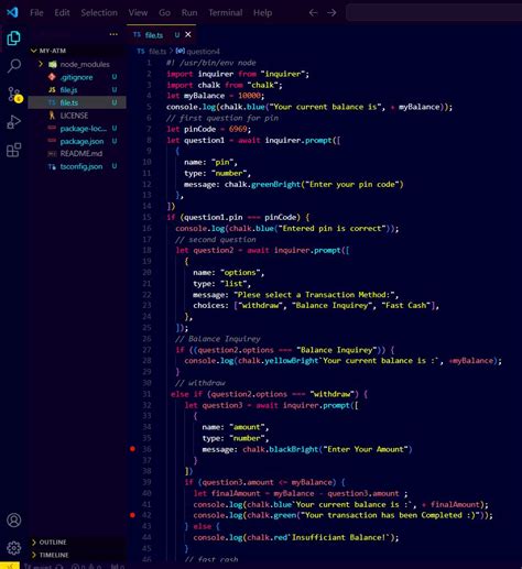 Muhammad Zaki On Linkedin Javascript Typescript Atmmachine Cli Softwaredevelopment