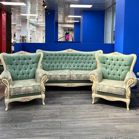 Диван Мелина трехместный классический эксклюзивный, с мягкими ...