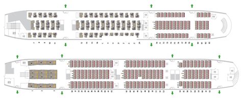 Singapore Airlines Airbus A380 800 Seat Map