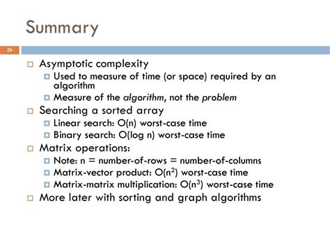 Searching Sorting And Asymptotic Complexity Ppt Download