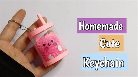 Homemade Cute Keychain How To Make Keychain At Home Diy Keychain