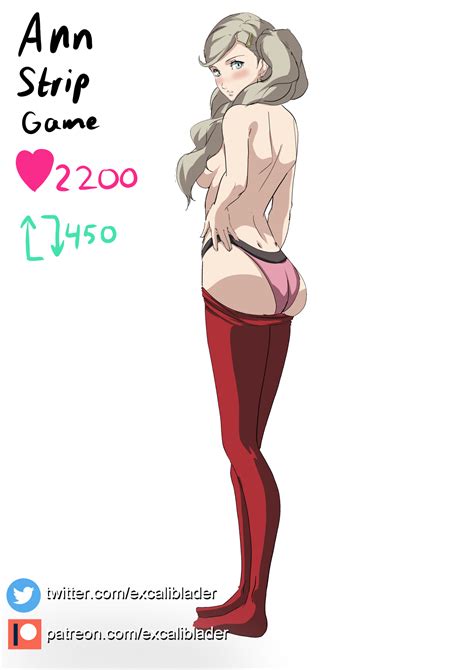 Rule 34 Ann Takamaki Atlus Blonde Hair Excaliblader Female Female Only Persona Persona 5 Solo