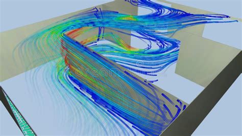 Building Interior Space Airflow Simulation Cfd Simulation