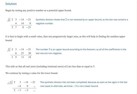 Upper And Lower Bounds Of Polynomials • Physics Forums