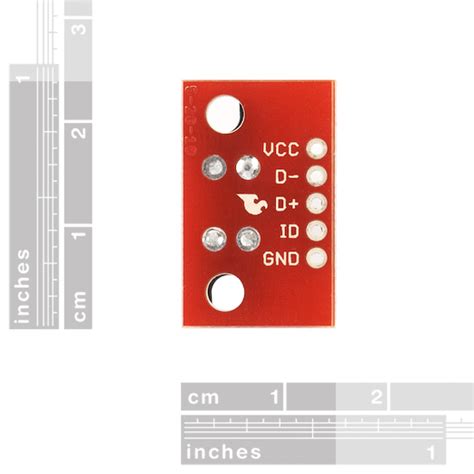 로봇사이언스몰 Sparkfun 스파크펀 Usb Microb Plug Breakout Board Bob 10031