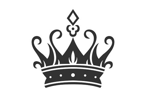 크라운 아이콘입니다 왕 표지판 여왕의 상징 공주 상징 왕실 럭셔리 제국의 아이콘 블랙 골드 색상 벡터 기호입니다 검은색에 대한 스톡 벡터 아트 및 기타 이미지 Istock