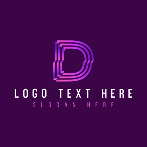 Digital D Tech Solutions Logo Innovative Design For Tech And Biotech Industries