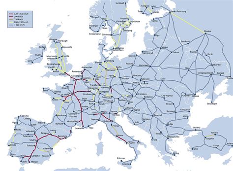 Rail Map Europe Artofit
