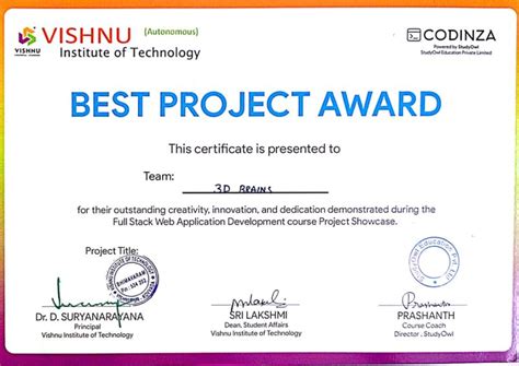 Kareti Venkata Vinay Kumar On Linkedin Award Success