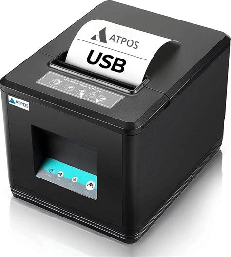 Atpos At 301 80mm 3 Inch Pos Thermal Receipt Billing Printer Usb