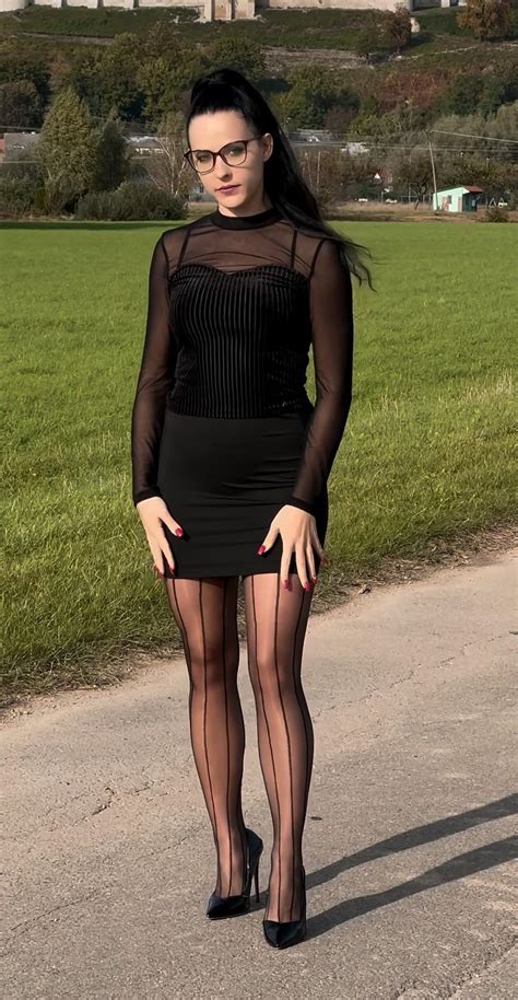 Lbd And Sheer Pantyhose 🔥 Rdlah