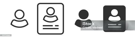 회원 사용자 아이콘 픽토그램 간단한 벡터 그래픽 선 개인 데이터 아바타 내 계정 고객 직원 자격 증명 Id 문서 이미지 검정