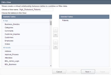 Creating A View To Filter Data Caspio Online Help