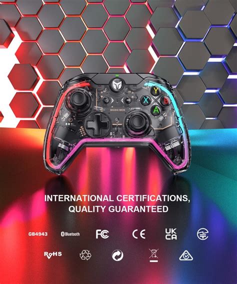 Bigbig Won Rainbow Lite Wired Controller Pc Controllers For Nintendo Switch V2 V1 Oled Switch 2