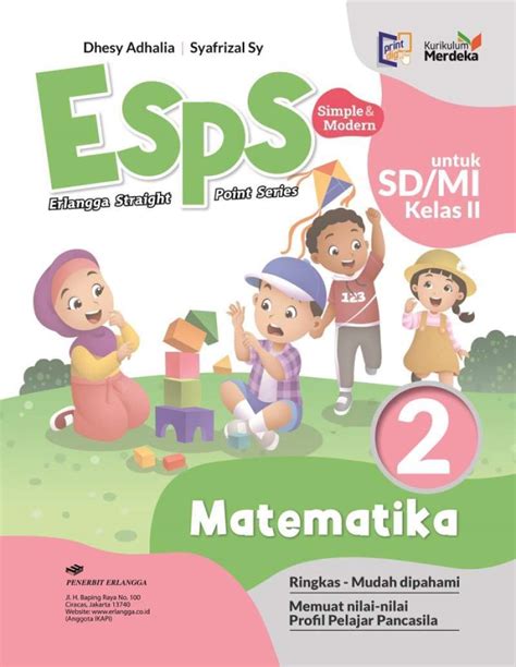 Promo Esps Matematika Ii Siswa Sd Mi Kelas 2 Kurikulum Penggerak Merdeka Diskon 8 Di Seller