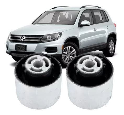 Par Bucha Braço Eixo Traseiro Vw Tiguan 2011 A 2016 Parcelamento Sem Juros